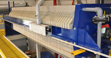 Filter Press for Sludge Dewatering | Ecologix Environmental Systems